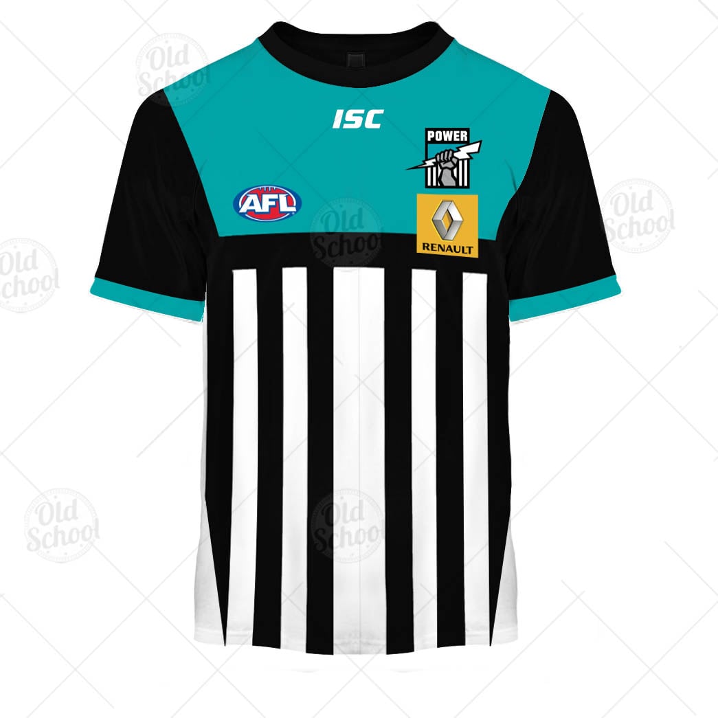 Personalised AFL Port Adelaide 2021 Season Home Guernsey Polo ...