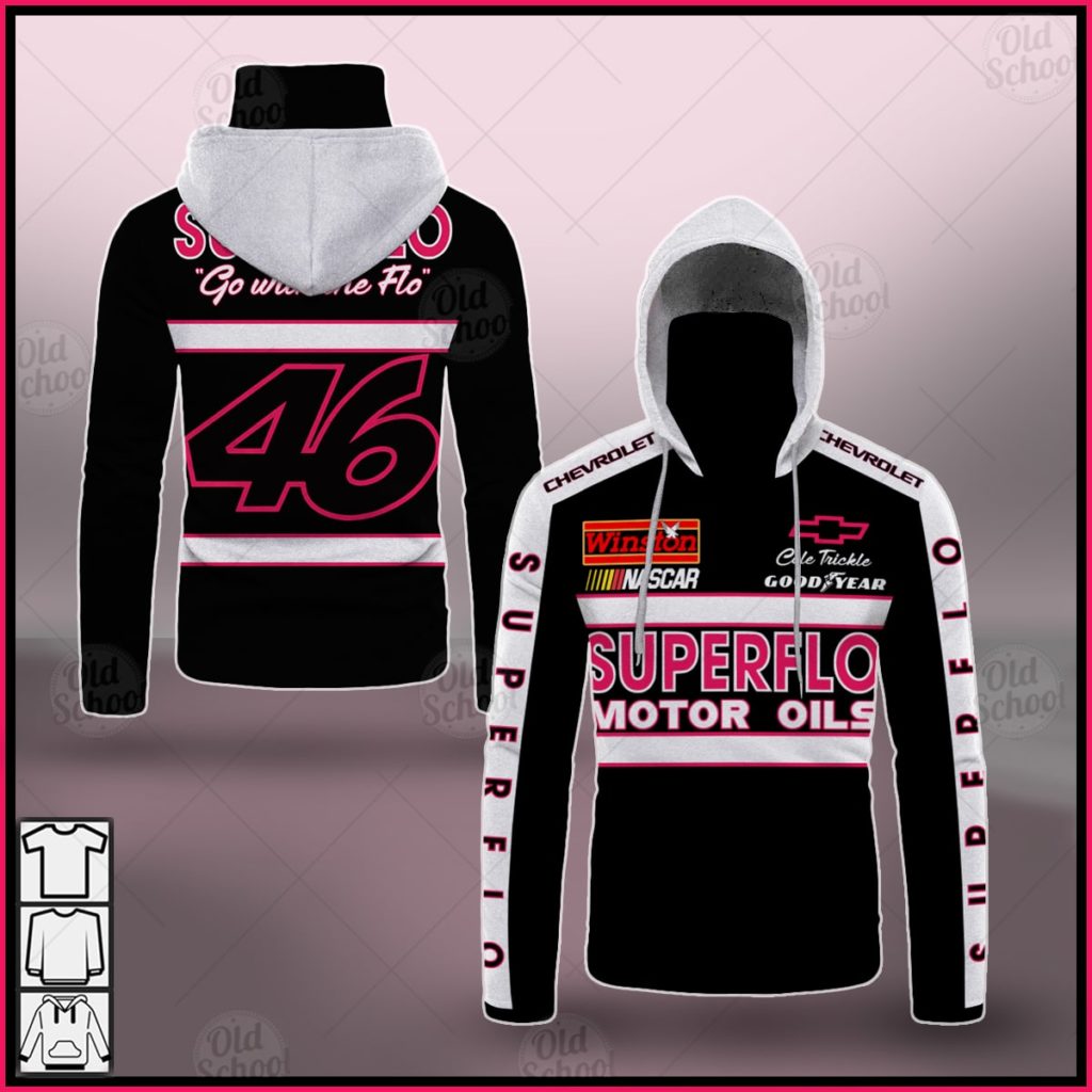Days of thunder Cole Trickle Racing Jacket SuperFlo Chevrolet Hoodie ...