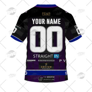 Personalized EIHL Manchester Storm 2021/22 Home Jersey ...
