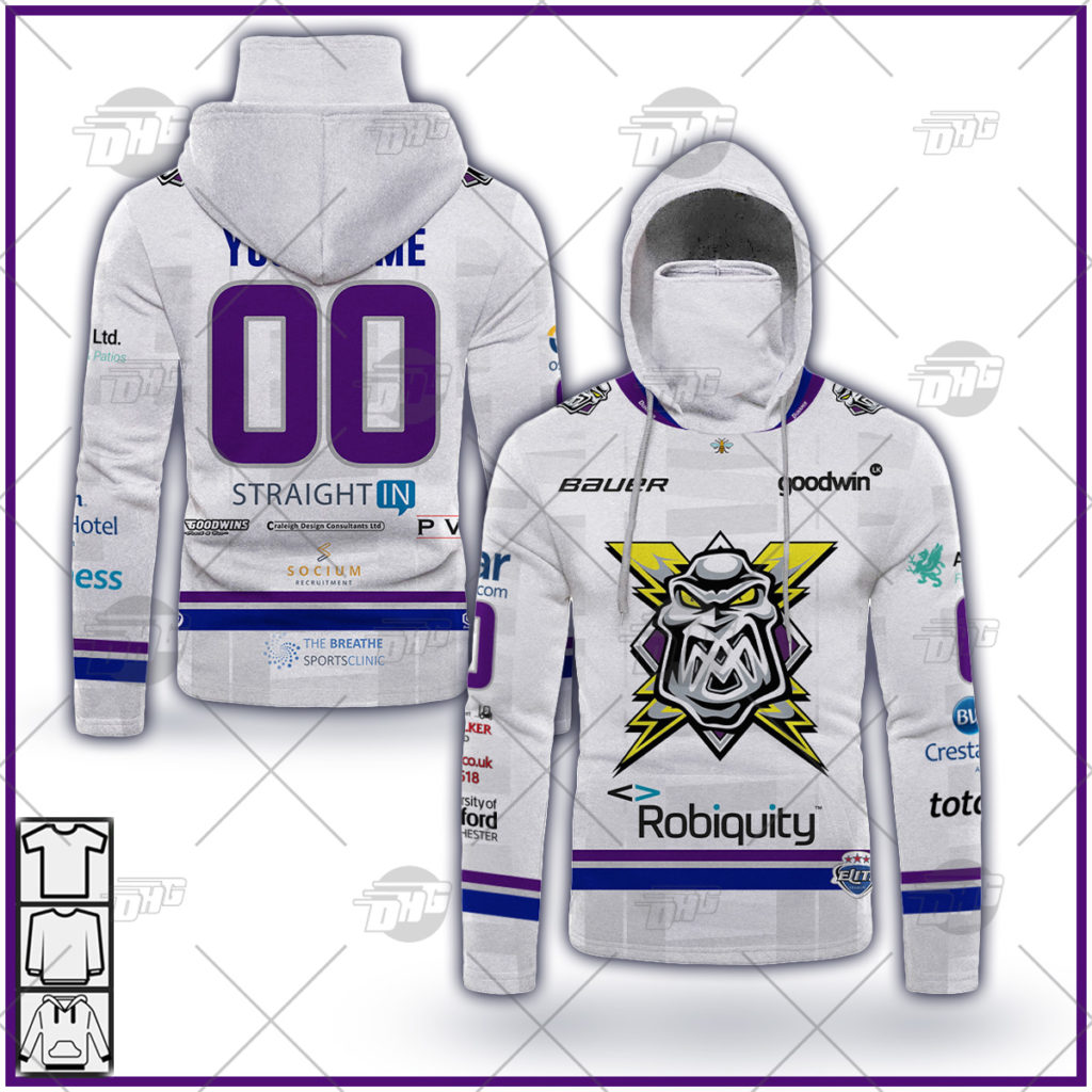 Personalized EIHL Manchester Storm 2021/22 Away Jersey ...