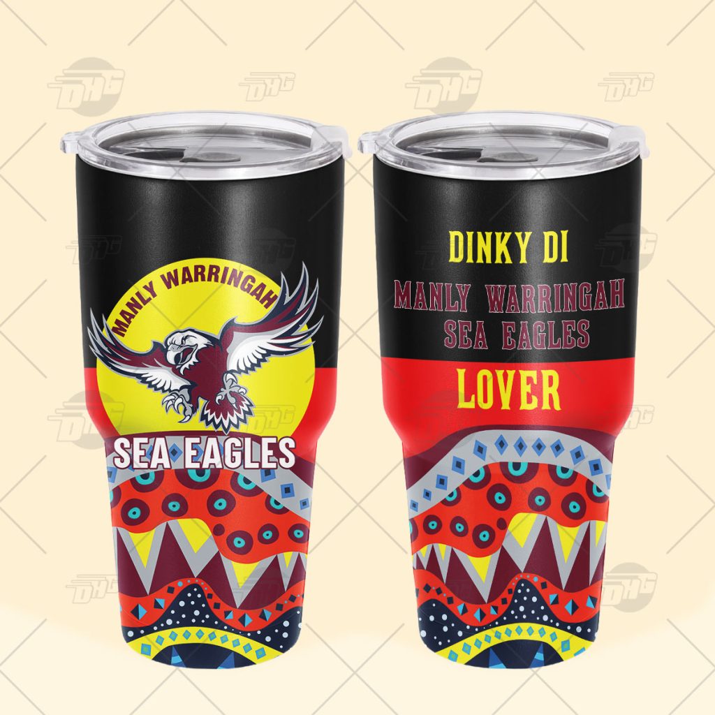 NRL Dinky Di Manly Warringah Sea Eagles Lover Aboriginal Flag x ...